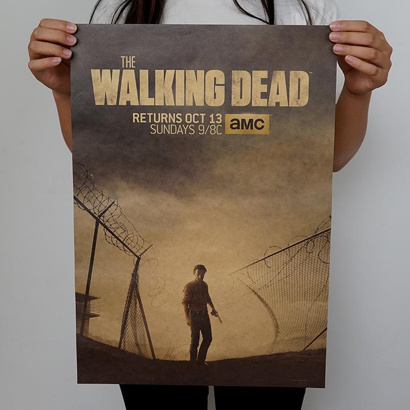 Compra H1102 Póster de Película de The Walking Dead Retro Póster de ...