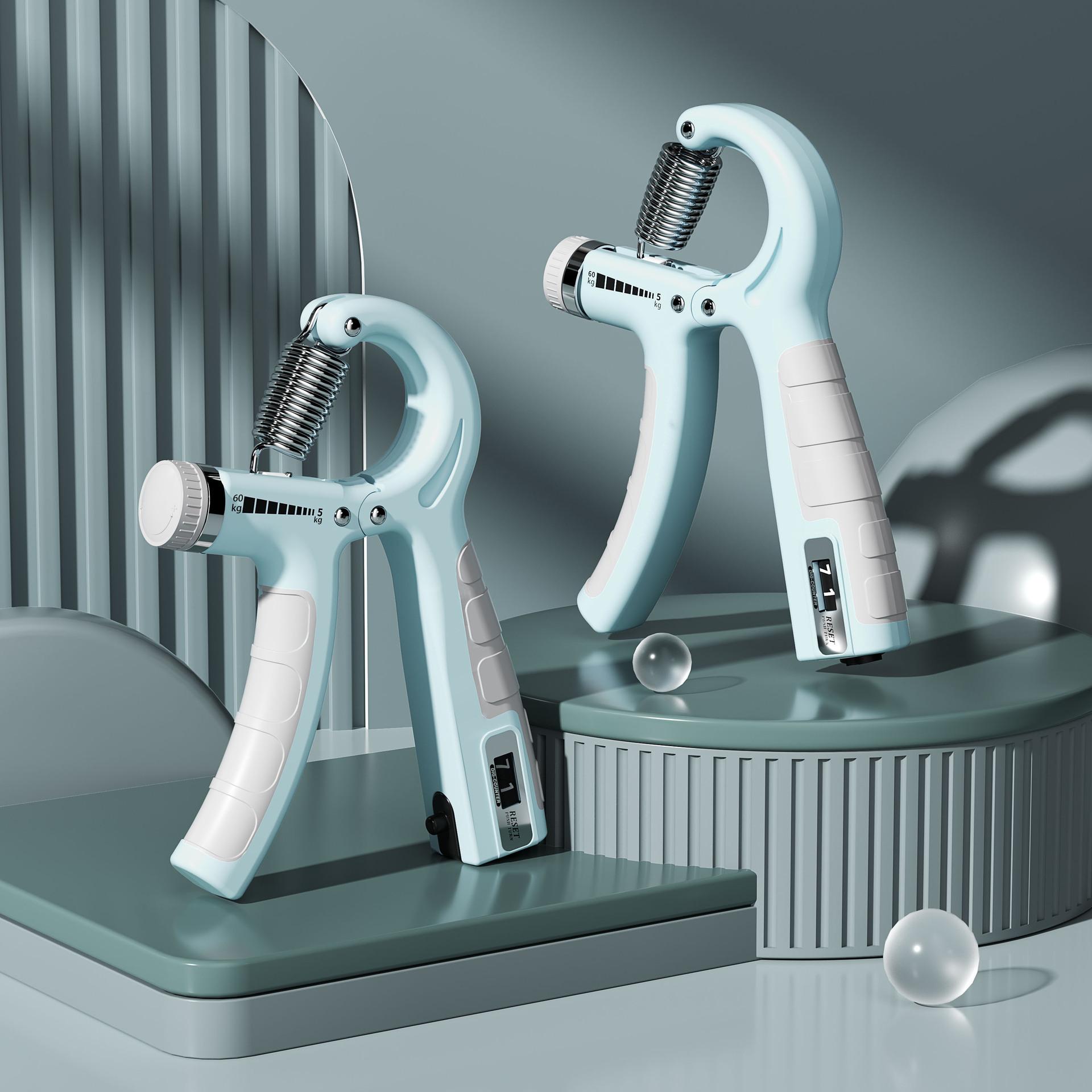 Buy Adjustable Counting Grip Strength Device Hand Training Arm Strength ...